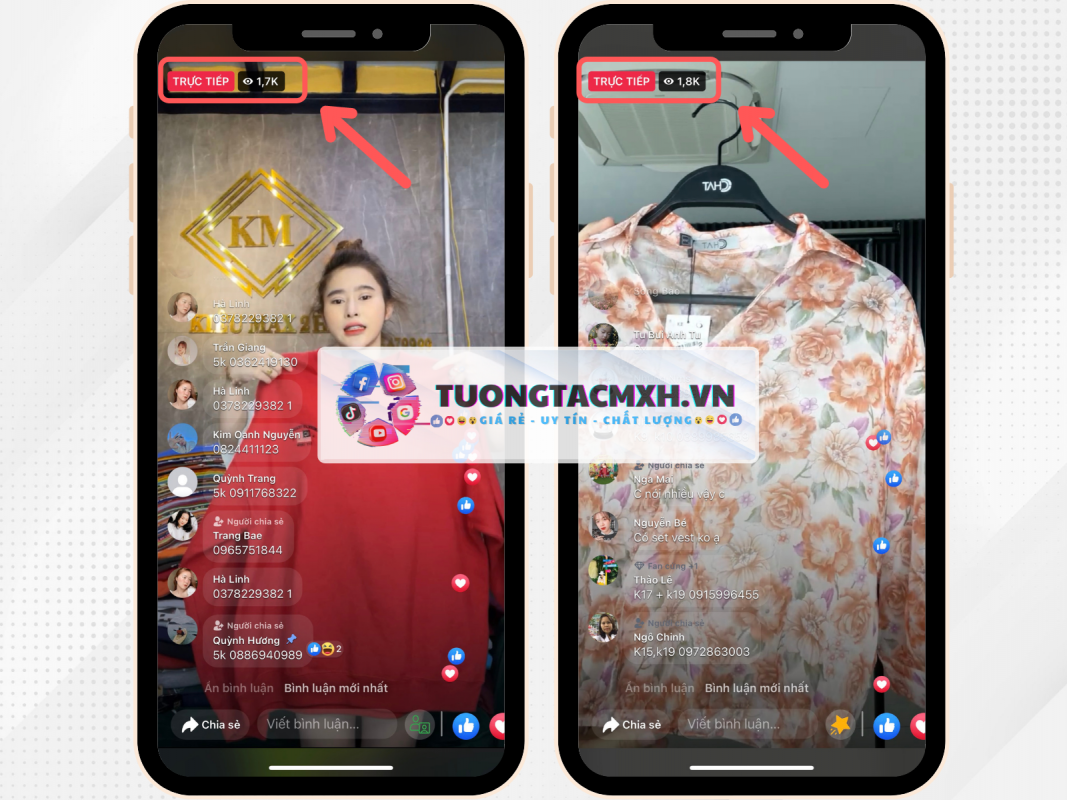 1 Dịch Vụ Tăng Mắt Livestream Giá Rẻ Dịch Vụ Facebook